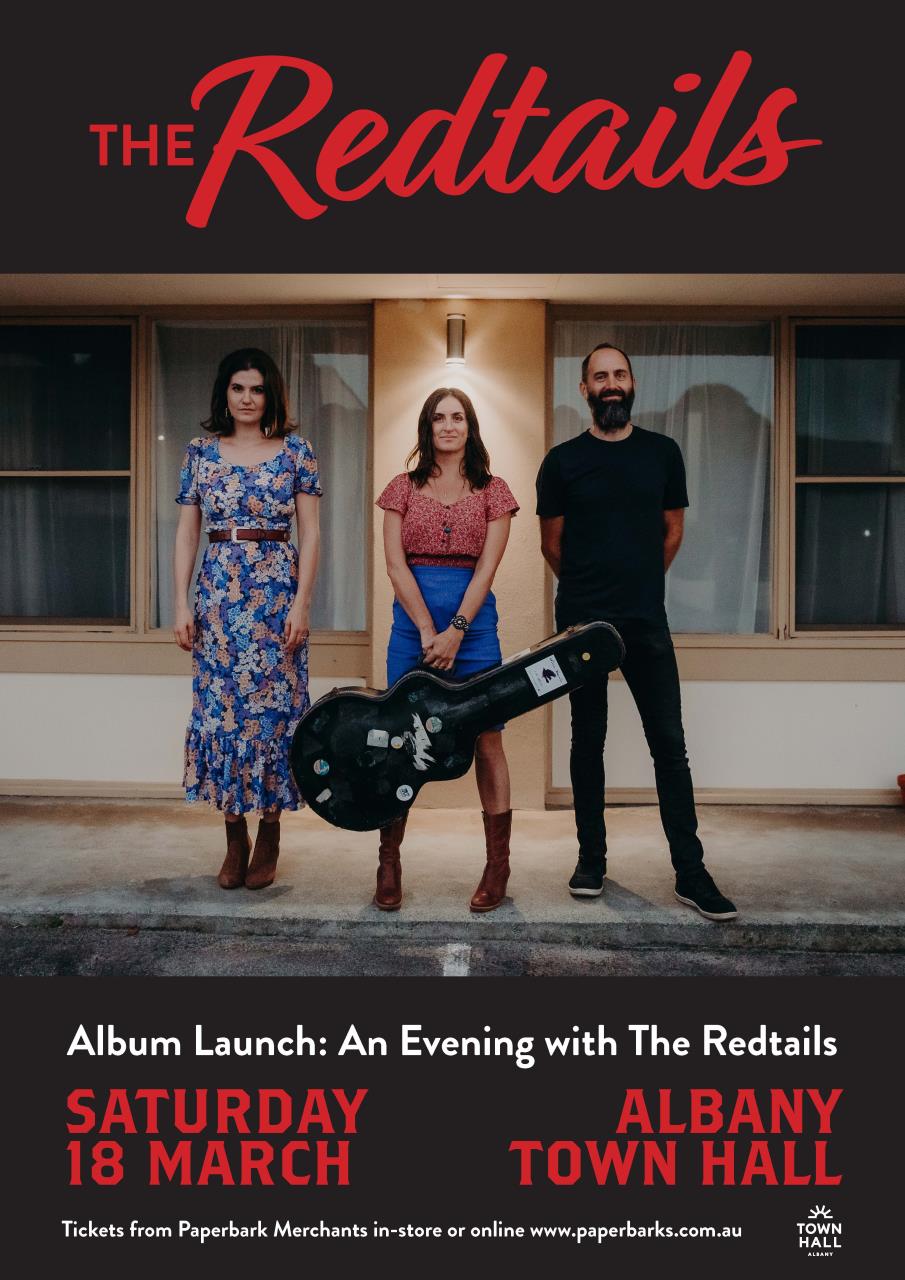 An Evening with The Redtails - Album Launch » Albany Arts & Culture